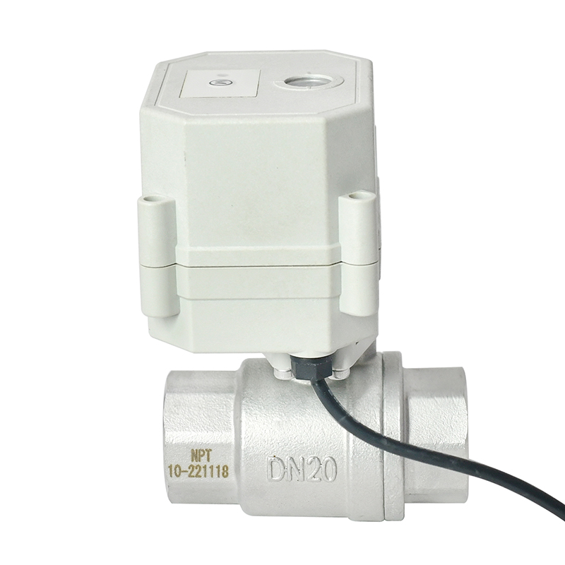 DN20 2 Way SS304 Wi-Fi Electric Ball Valve-Products-Taizhou Tonhe Flow ...