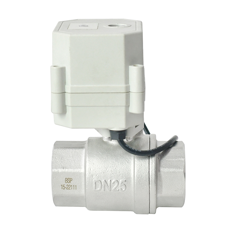DN25 2 Way SS304 Wi-Fi Electric Ball Valve-Products-Taizhou Tonhe Flow ...